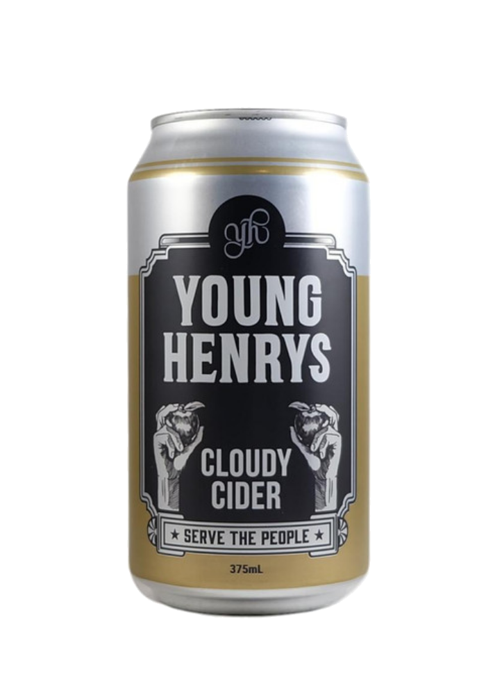 Young Henry's Cloudy Cider Can – Mobile Bevvy
